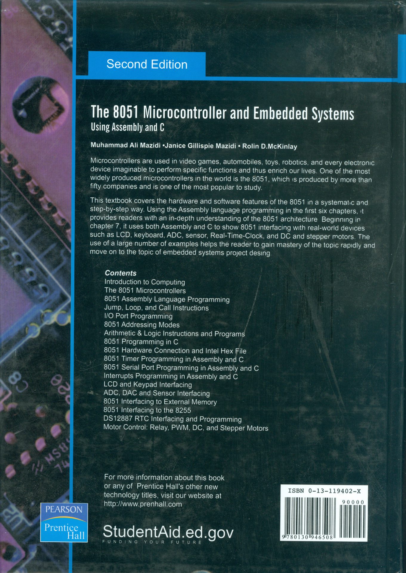 افست میکروکنترلهای ۸۰۵۱ با زبانهای اسمبلی و The 8051 Microcontroller and Embedded Systems (Using ...
